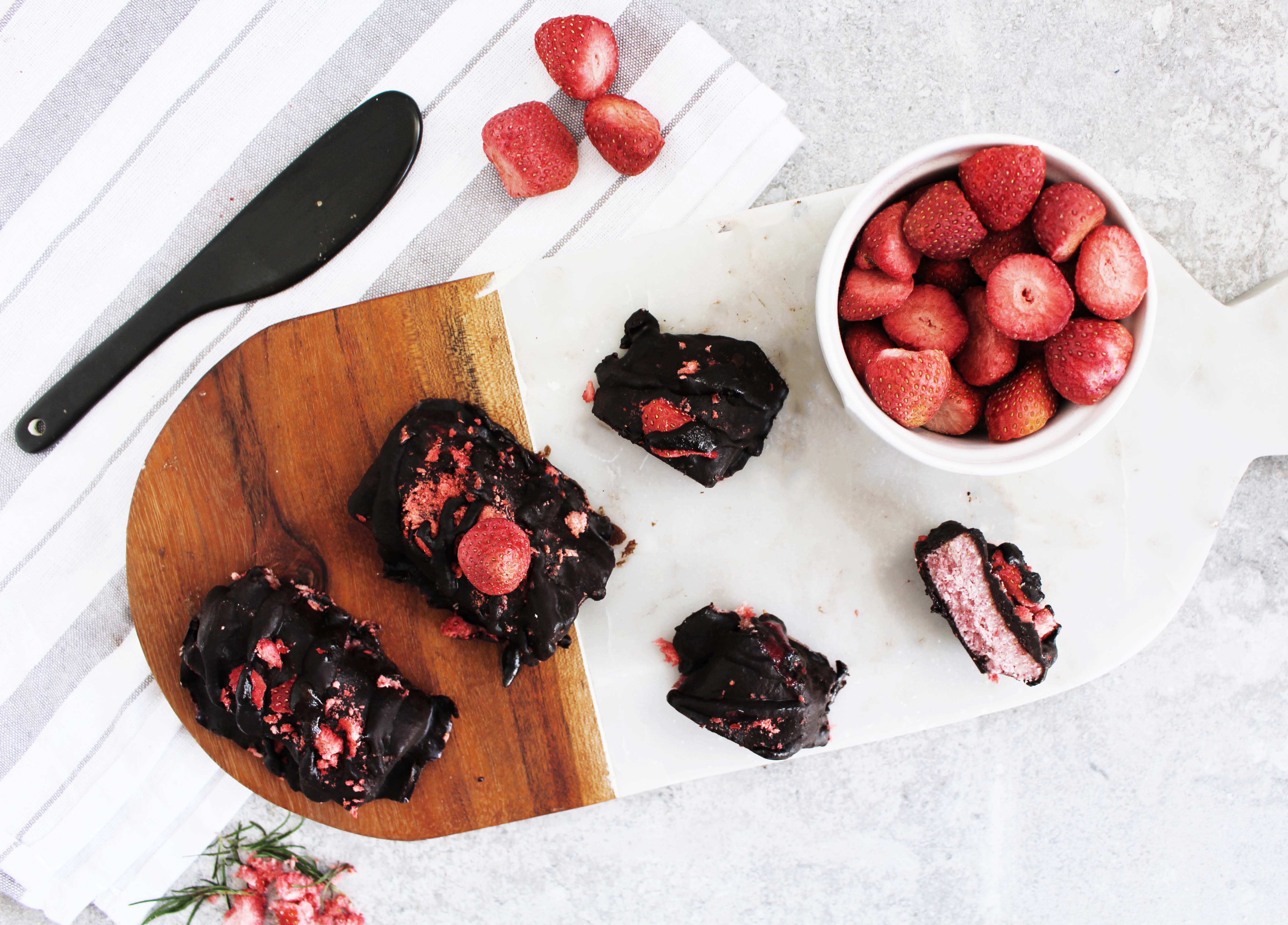 Strawberry Bounty Bar Recipe | The Wholesome Co
