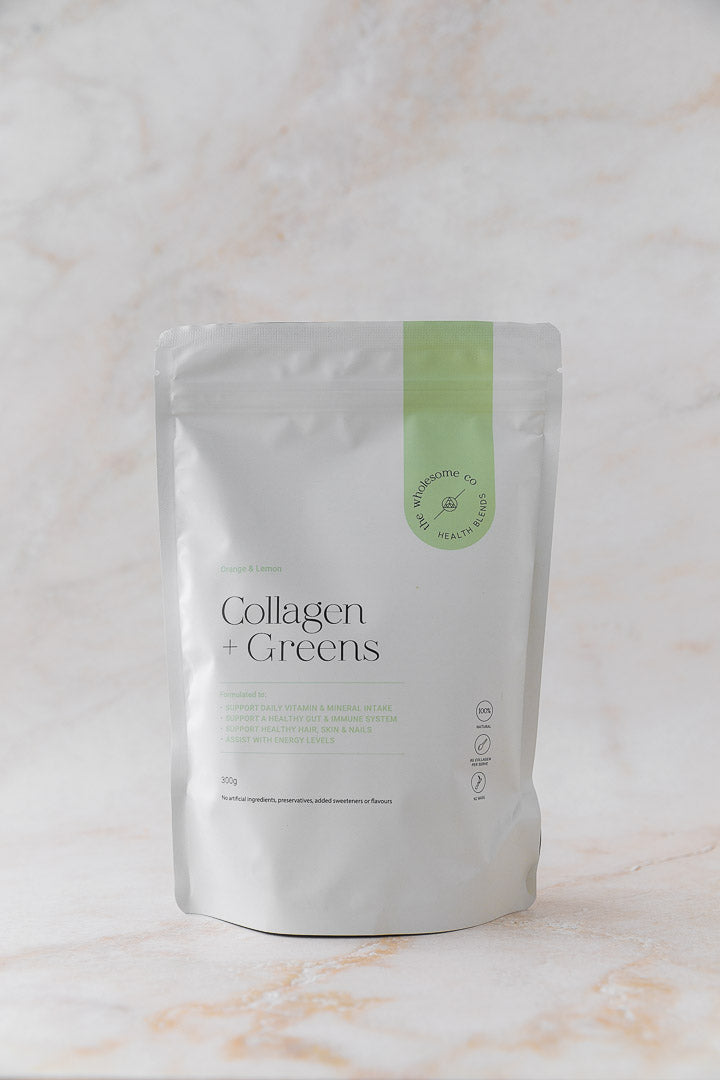 Collagen & Greens Superfood Blend | The Wholesome Co.